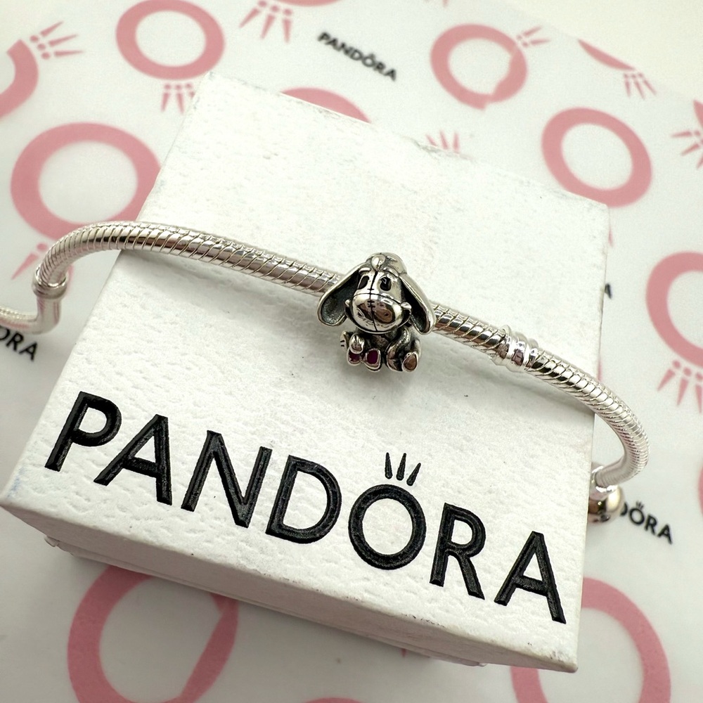Authentic Disney X Pandora Eeyore Charm - Gem